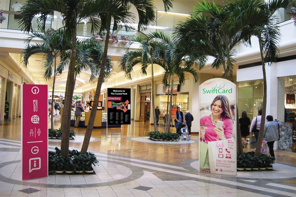 Caribbean Sign Supply | Rigid Graphic Stands