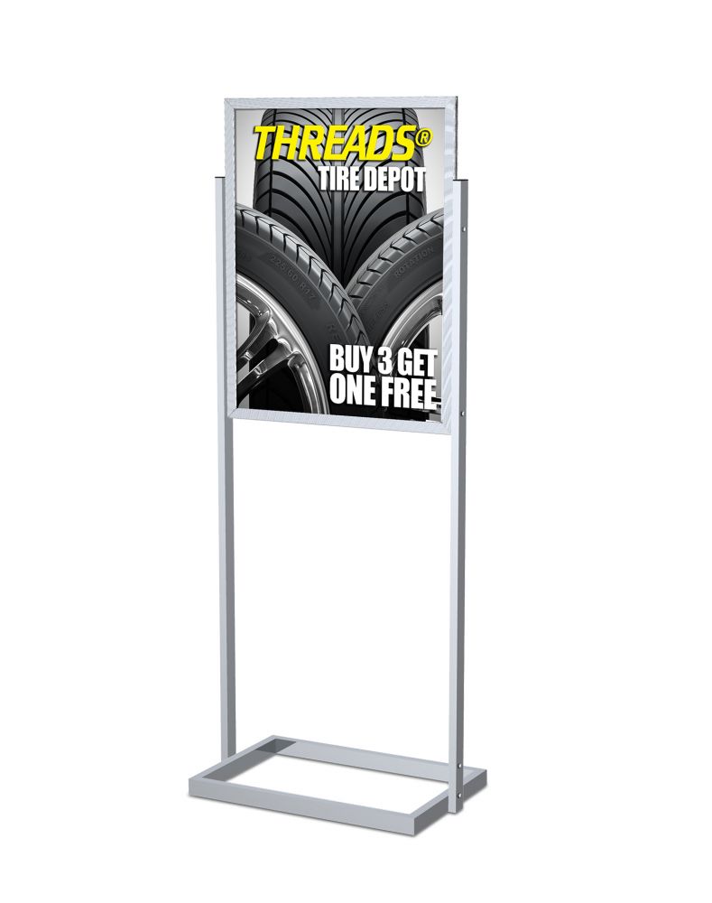 Caribbean Sign Supply | Rigid Graphic Stands